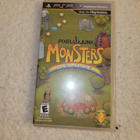 Video Games & Consoles | Pixel Junk Monsters Deluxe Sony Psp 210 Great ...